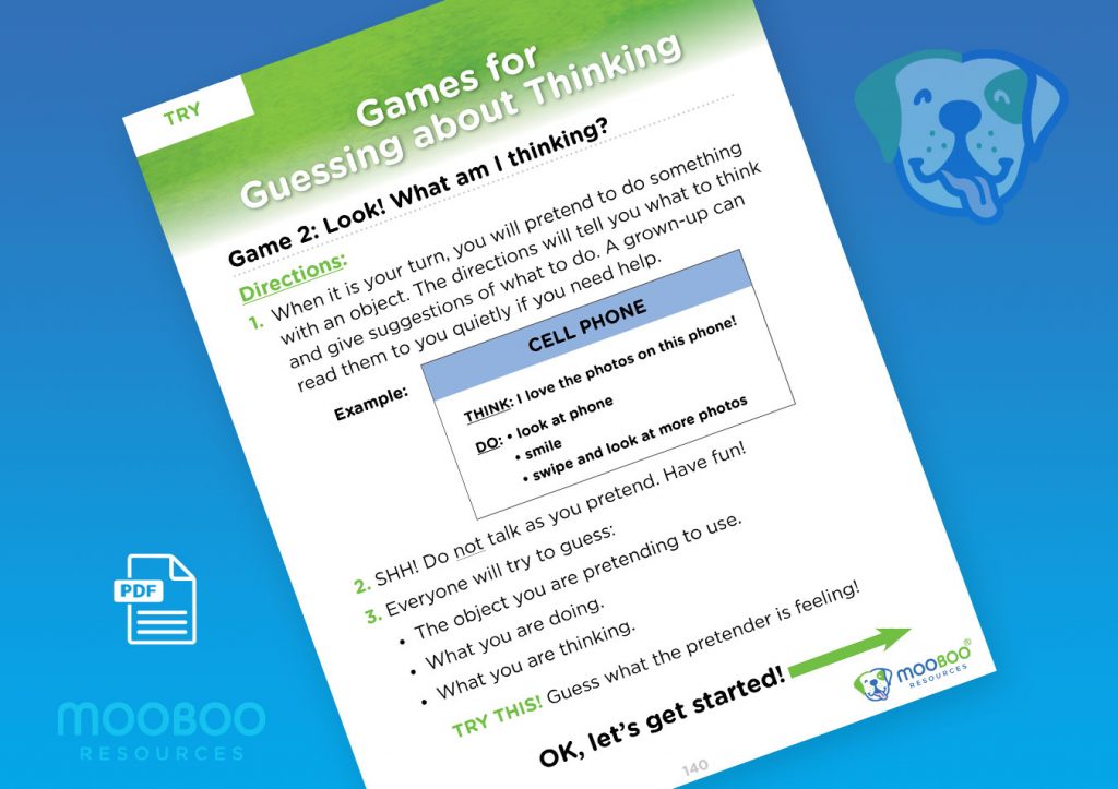 Guessing About Thinking - MooBoo Resources